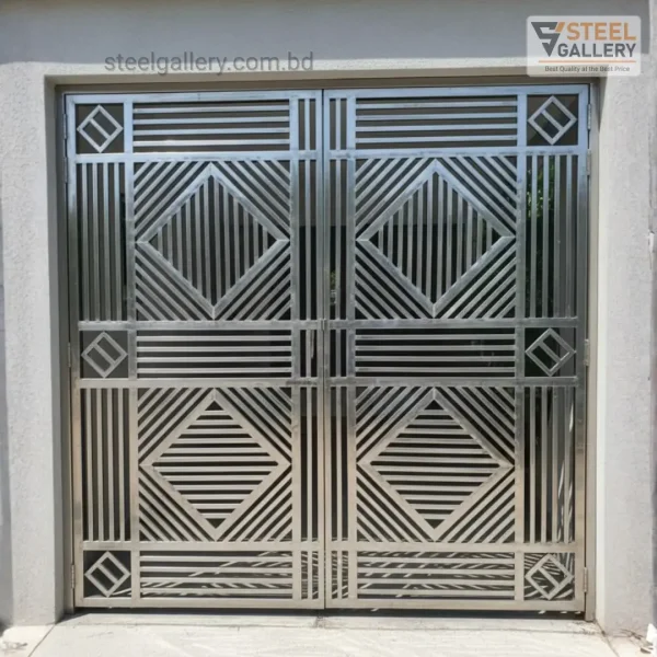 Custom SS Main Gate Design - Steel Gallery