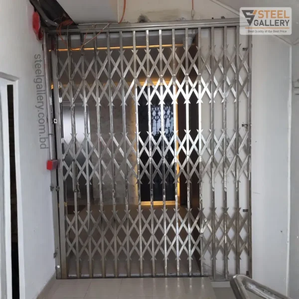Heavy SS Kechi Gate / Collapsible Gate - এস এস কেচিগেট - Steel Gallery