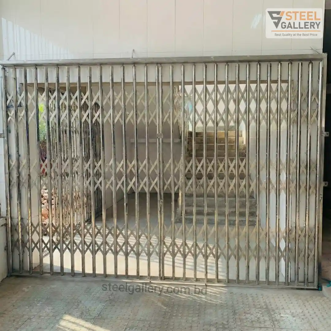 Heavy SS Kechi Gate / Collapsible Gate - এস এস কেচিগেট - Steel Gallery